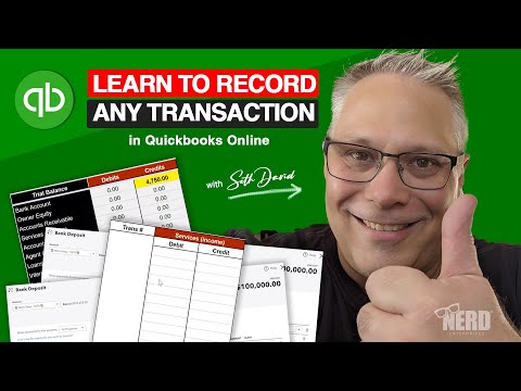 Bookkeeping Basics with QuickBooks Online - Learn to Record ANY Transaction