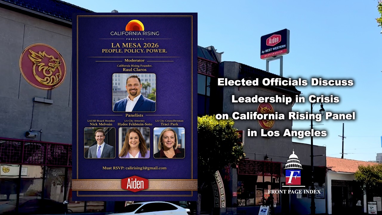 Elected Officials Discuss Leadership in Crisis on California Rising Panel in Los Angeles