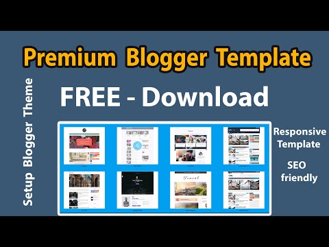 How to download free Blogger Template | Blogger Template installation - The Tech Civilization - TTC