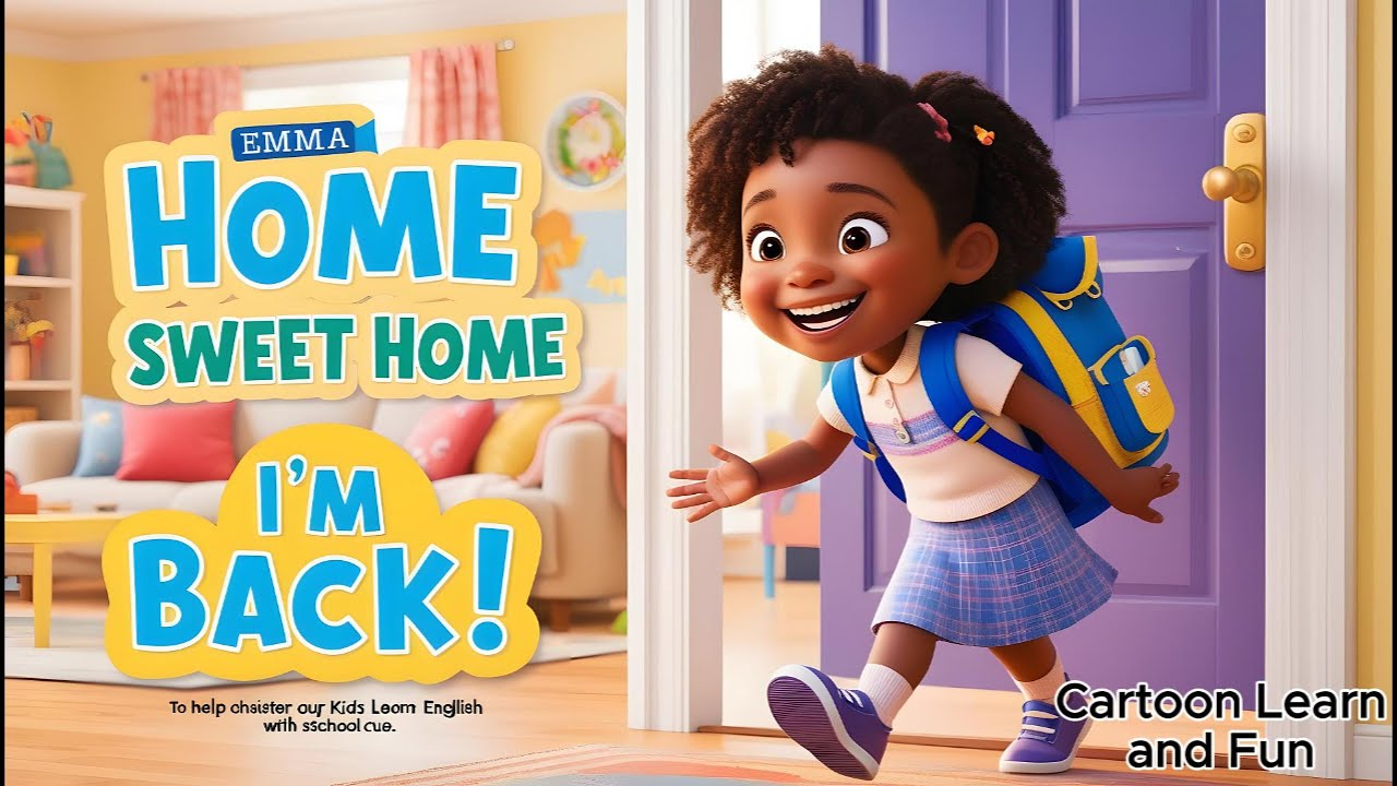 Daily Routine for Kids | Learn English with Emma | Kids Vocabulary | English Educational Video
