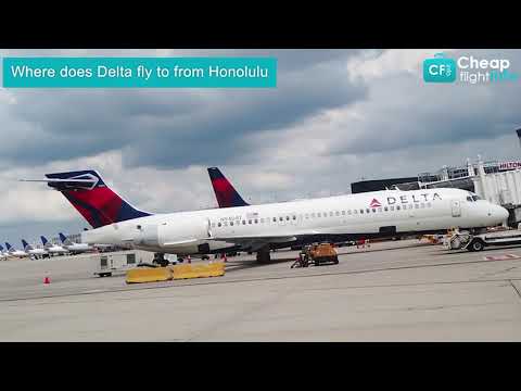 Where does Delta fly to from Honolulu | Honolulu Airport