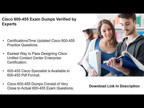 Cisco 600-455 Dumps PDF | CertificationsTime