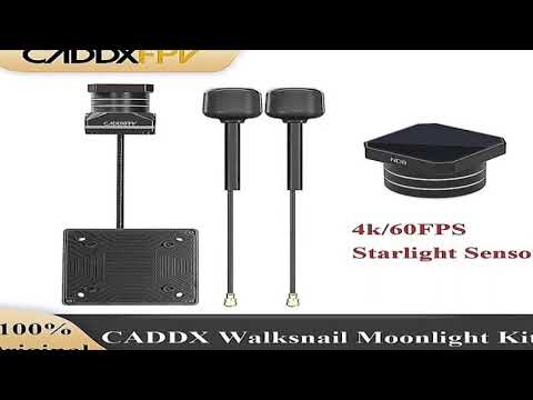 Walksnail Moonlight Kit 4k/60FPS FOV 160° Startlight Camera Support Gyroflow Built-in EIS