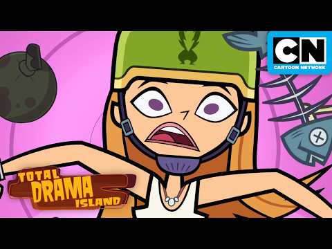 Scary Slides! 🛝 | Total Drama Island | Cartoon Network