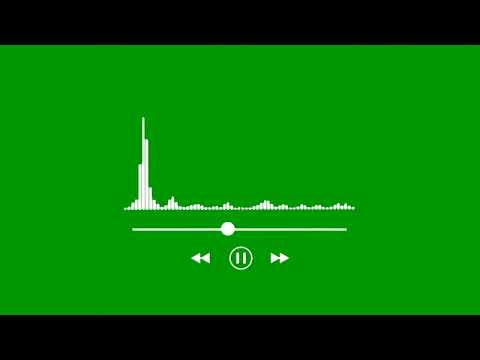 1minute audio visualizer black screen video | music player icon background effects | editing