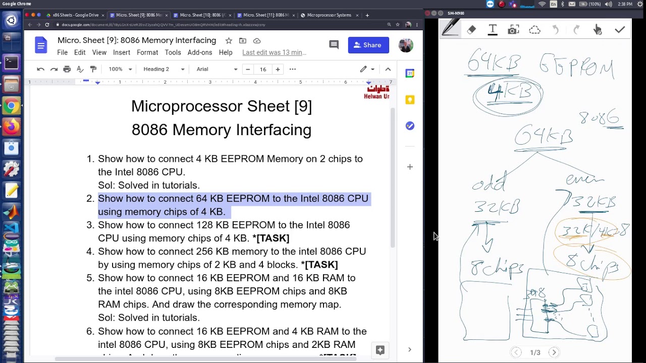 Microprocessors Tutorials 09