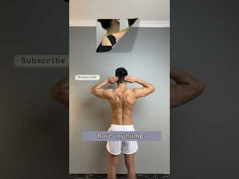 Do These 4 Exercises Daily for a Perfect Posture! No Hump, No Hunchback #shorts