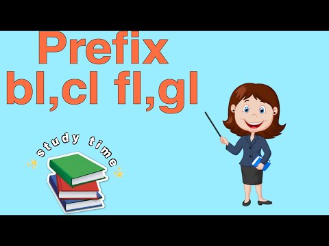 prefix words start with (bl,cl,fl....)
