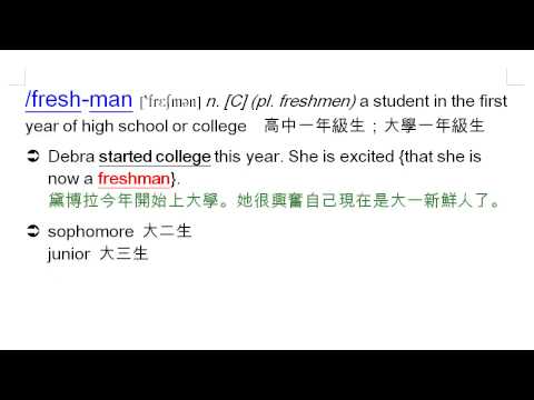 freshman: 新鮮人, freshmen, sophomore, junior, senior, flesh, flash, fresh ...