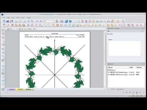 Inspiration Software Perfect Embroidery Pro Print Templates