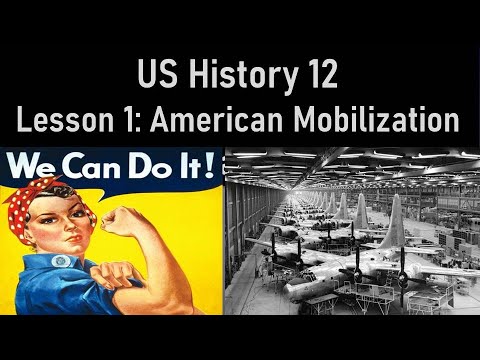 US History Lesson 1: American Mobilization and the Eastern Front