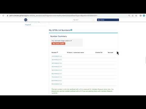 Creating a GTIN-14