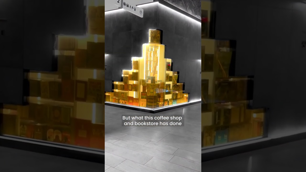 Brooks & Coffee Corner Store Window Display | Visual Merchandising | Unique & Attractive Display