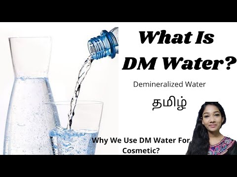 What Is DM Water? DM Water என்றால் என்ன? Why We Are Use DM Water For Cosmetic Making? #dmwater