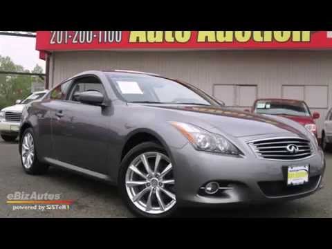For Sale: 2012 Infiniti G37 Coupe New Jersey State Auto NJ NY New York Used cars