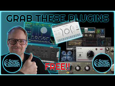 13 Best new free plugins! Great deals on Plugin Boutique!