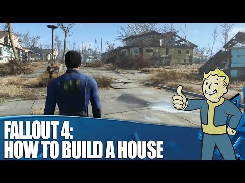Fallout 4 Gameplay - How To Build A House