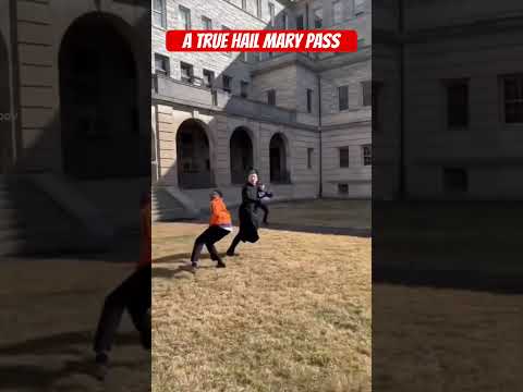 A true Hail Mary Pass