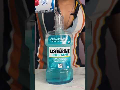 I Drank A Listerine Candy Drink 😵💫 *DO NOT TRY THIS AT HOME* #candy #asmr #drink #cold