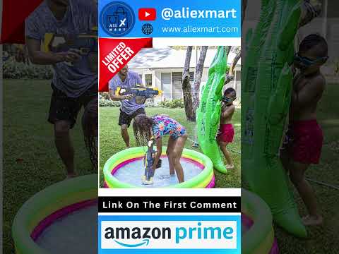 Fun With Electric Water Guns!???? Electric Gun #trending #viral