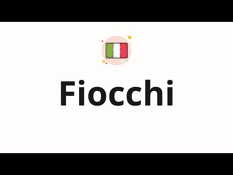 How to pronounce Fiocchi