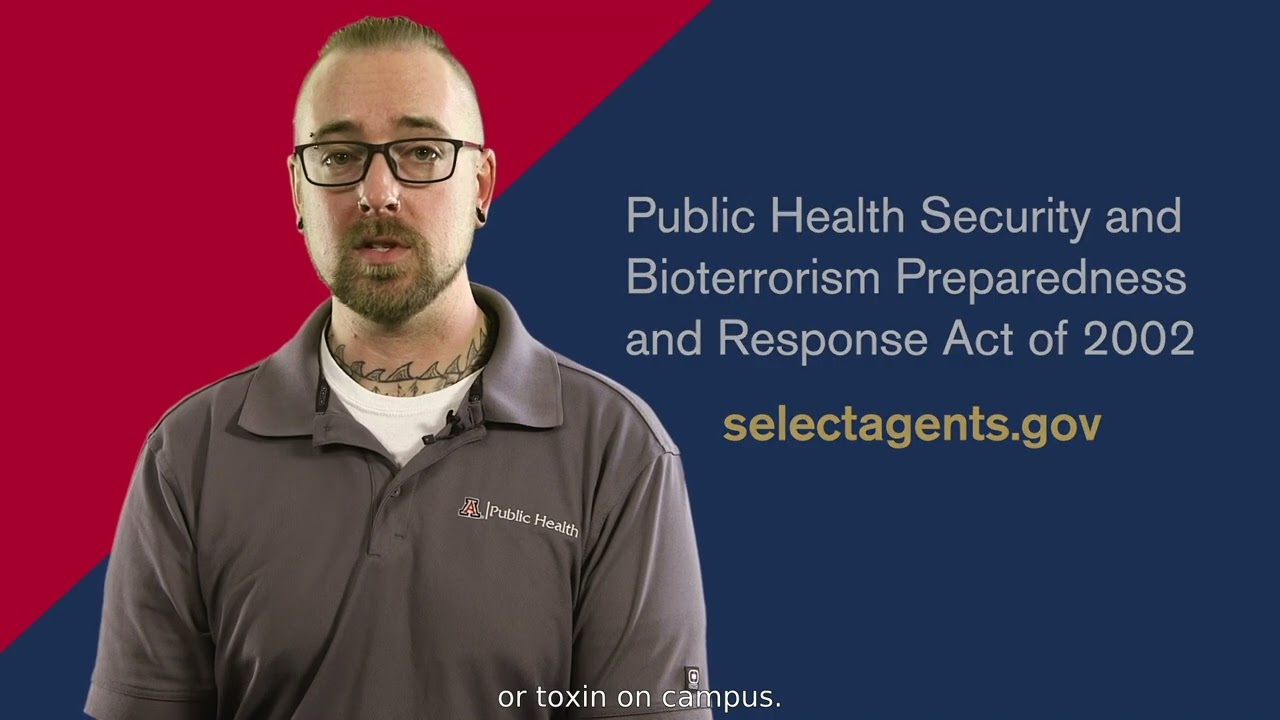 Biosafety module 9: Biosecurity measures in university research and teaching labs.