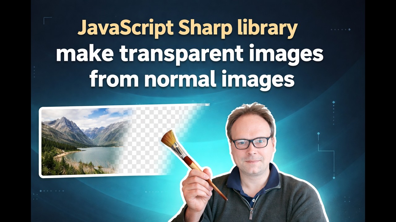 JavaScript Sharp library make transparent images from normal images