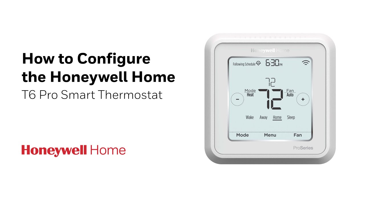 How to Set Up Honeywell Home T6 Pro Smart Thermostat