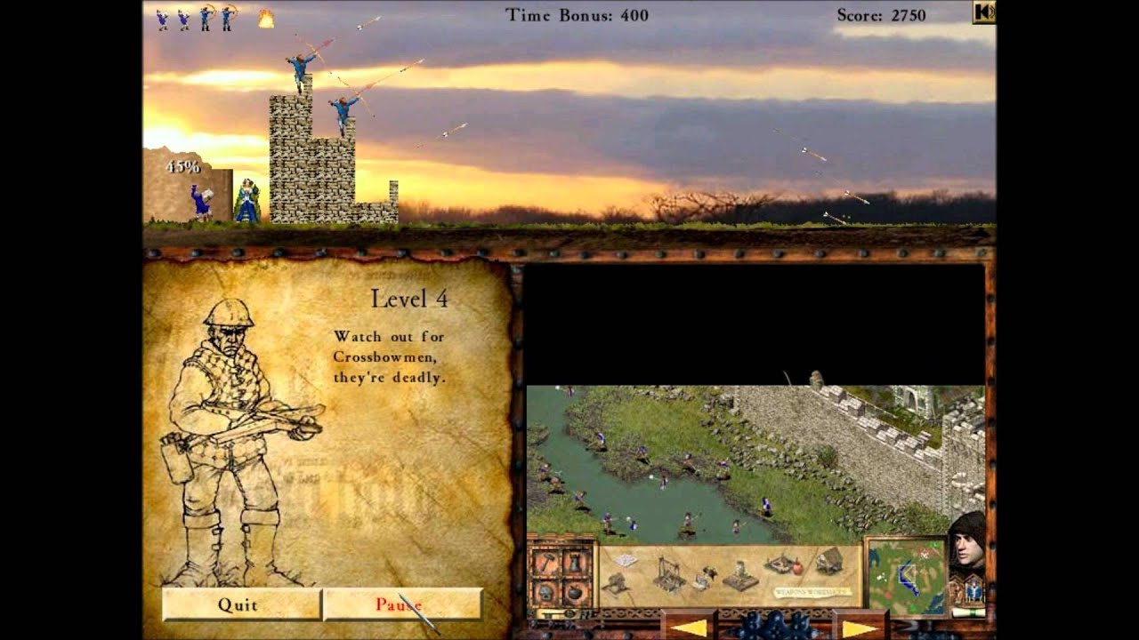 Stronghold Castle Attack - Gameplay [HD]