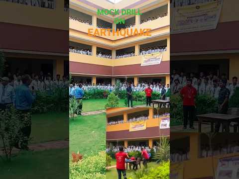 MOCK DRILL IN SCHOOL🌍#earthquake#students#indianarmy#education#nursingstudent#biharnews#mockdrill