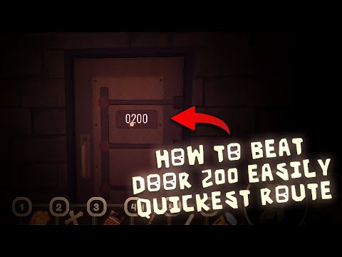 How to Beat Door 200 Easily Fully Explained | Doors Floor 2 Ending Daam Seek Detailed Guide Roblox