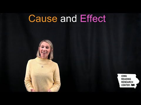 Effective Literacy Lesson: Teaching Identification of Cause and Effect Relationships in Texts