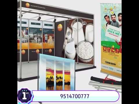 Exhibition Stall Fabrication in Chennai best price. 9514700777
