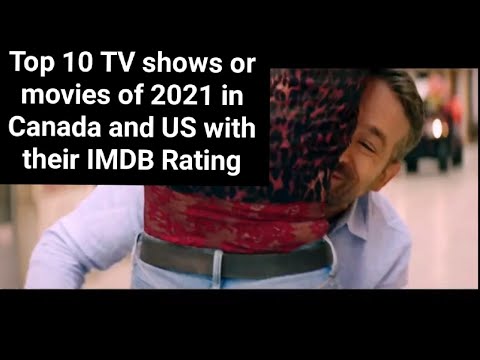 Top 10 TV shows or movies of 2025 in Canada and US with their IMDB Rating