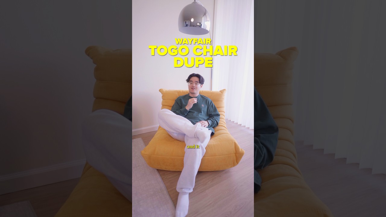 is a togo chair dupe worth it? #apartment #apartmentdecor #togo