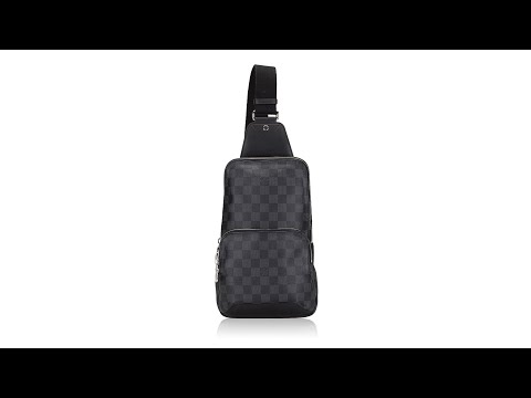 Louis Vuitton Men Damier Graphite Avenue Sling Bag