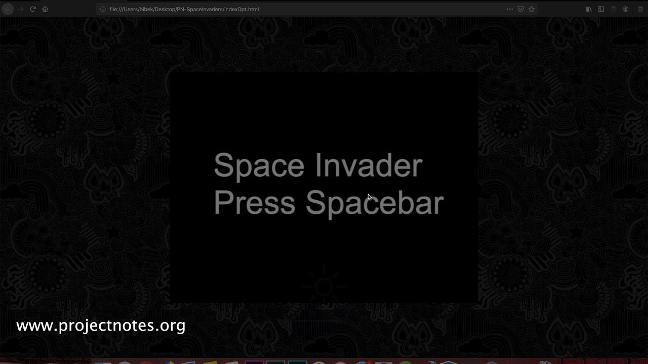 Space Invaders Game In JavaScript With Source Code