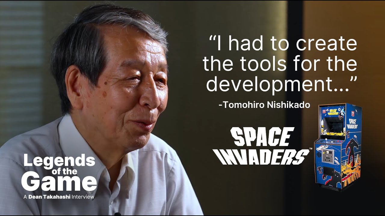 Legends of the Game: Dean Takahashi Interviews SPACE INVADERS™ creator TOMOHIRO NISHIKADO
