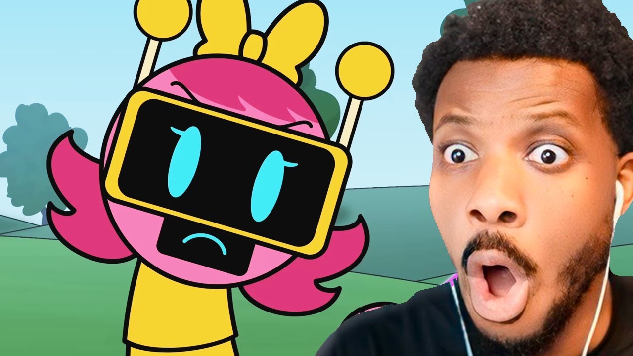 REACTING to PINK FUNBOT SPRUNKI Origin Story!