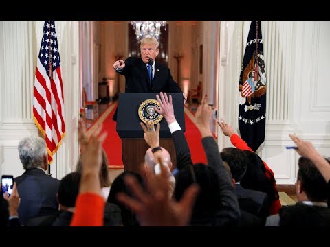 Trump calls a question about nationalism ‘racist’ in post-election news conference