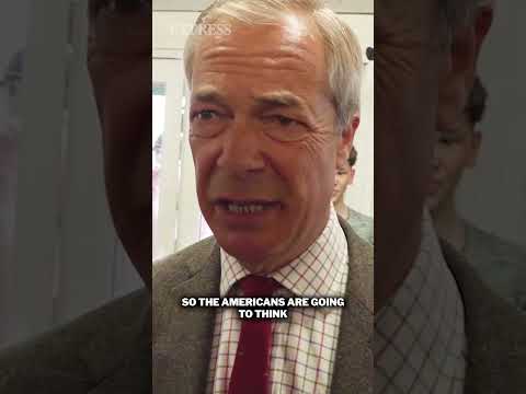Nigel Farage gives Rachel Reeves advice for negotiating with the US