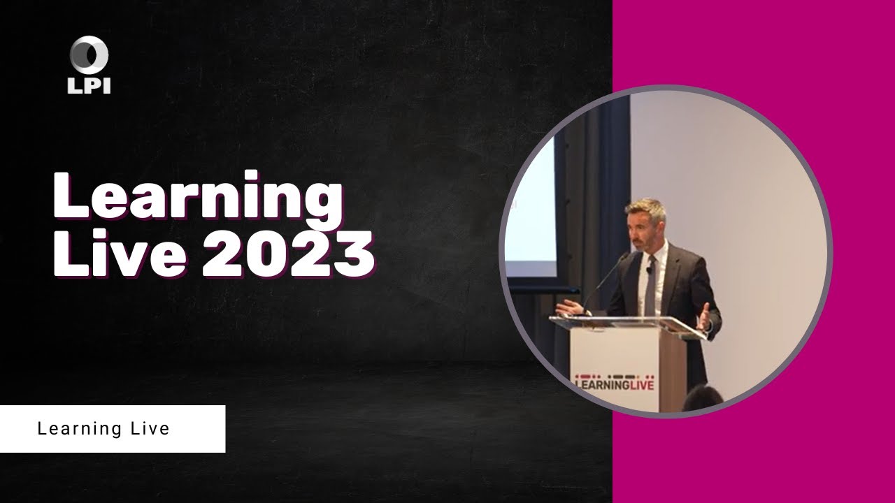 Learning Live 2023 | The Learning and Performance Institute
