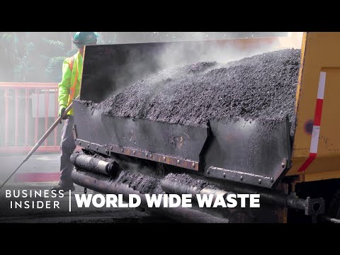Roads Can Be Recycled Forever, Why Don't More Cities Do It? | World Wide Waste | Business Insider