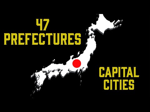 47 Prefectures of Japan + Capital Cities