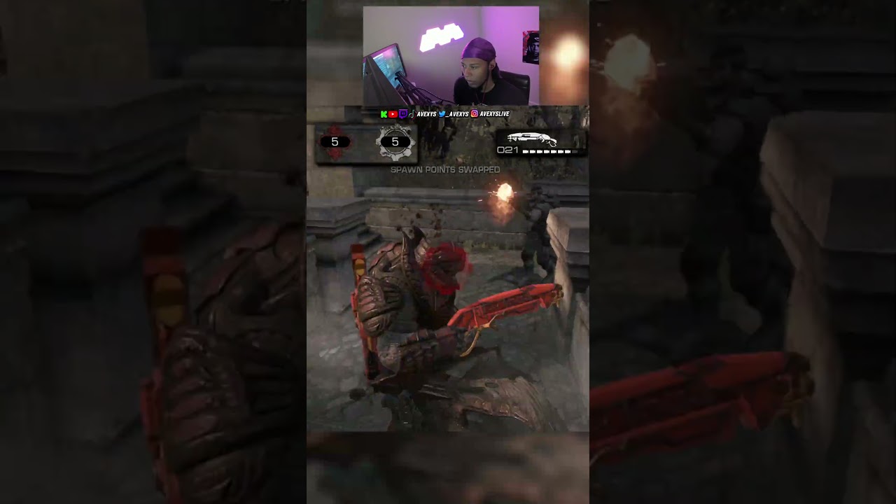 PS5 players on Gears of War be like... #gearsofwar  #gearsofwarreloaded #gaming #fyp