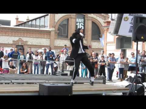 Sac MJJ impersonator-"Dangerous"-Michael Jackson,Festeen Madrid 2015