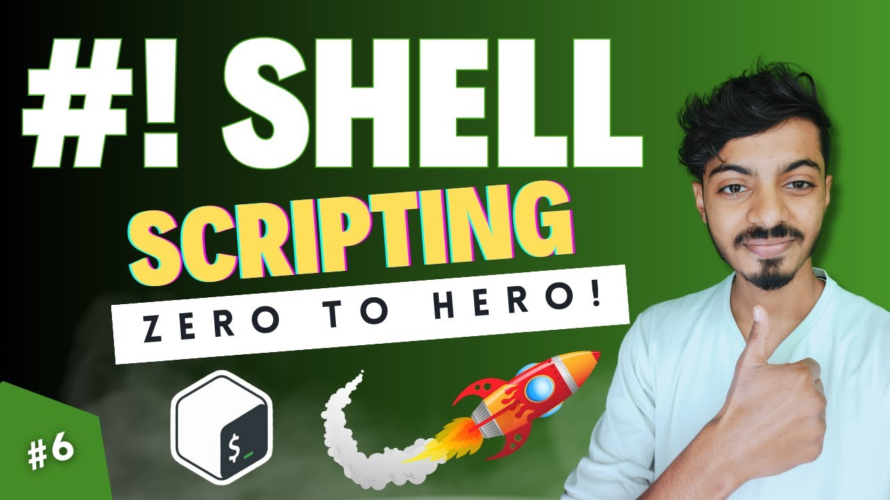 Creating a Simple Unix Shell Script in Linux -| Lecture #6 | Shell Scripting Tutorial