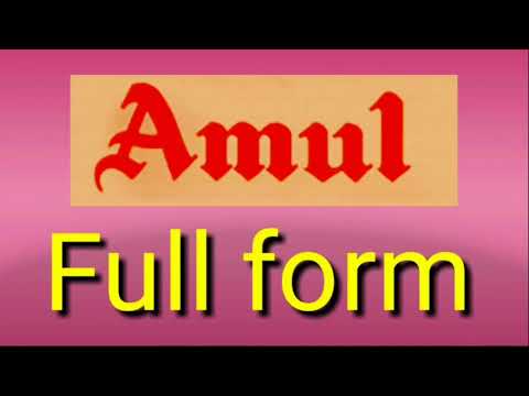 Full Form Of AMUL