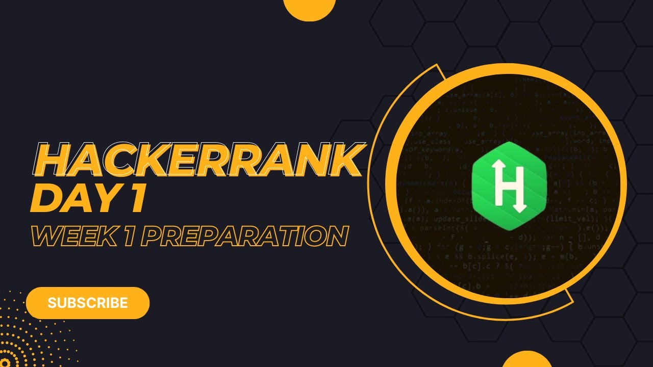 Hackerrank Algorithm Solution | Day 1