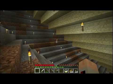 Underground Inverted Pyramid Apothecary Minecraft Project